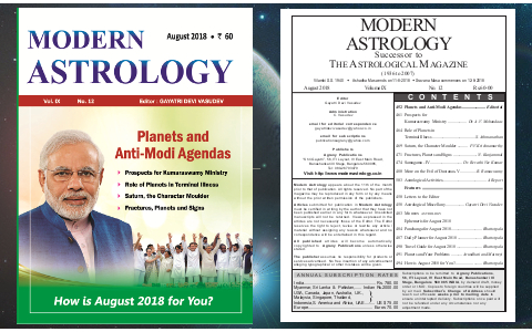Modern Astrology Magazine – Successor to THE ASTROLOGICAL MAGAZINE
