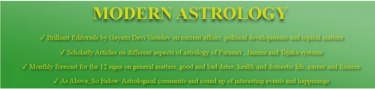 Modern Astrology Magazine – Successor to THE ASTROLOGICAL MAGAZINE